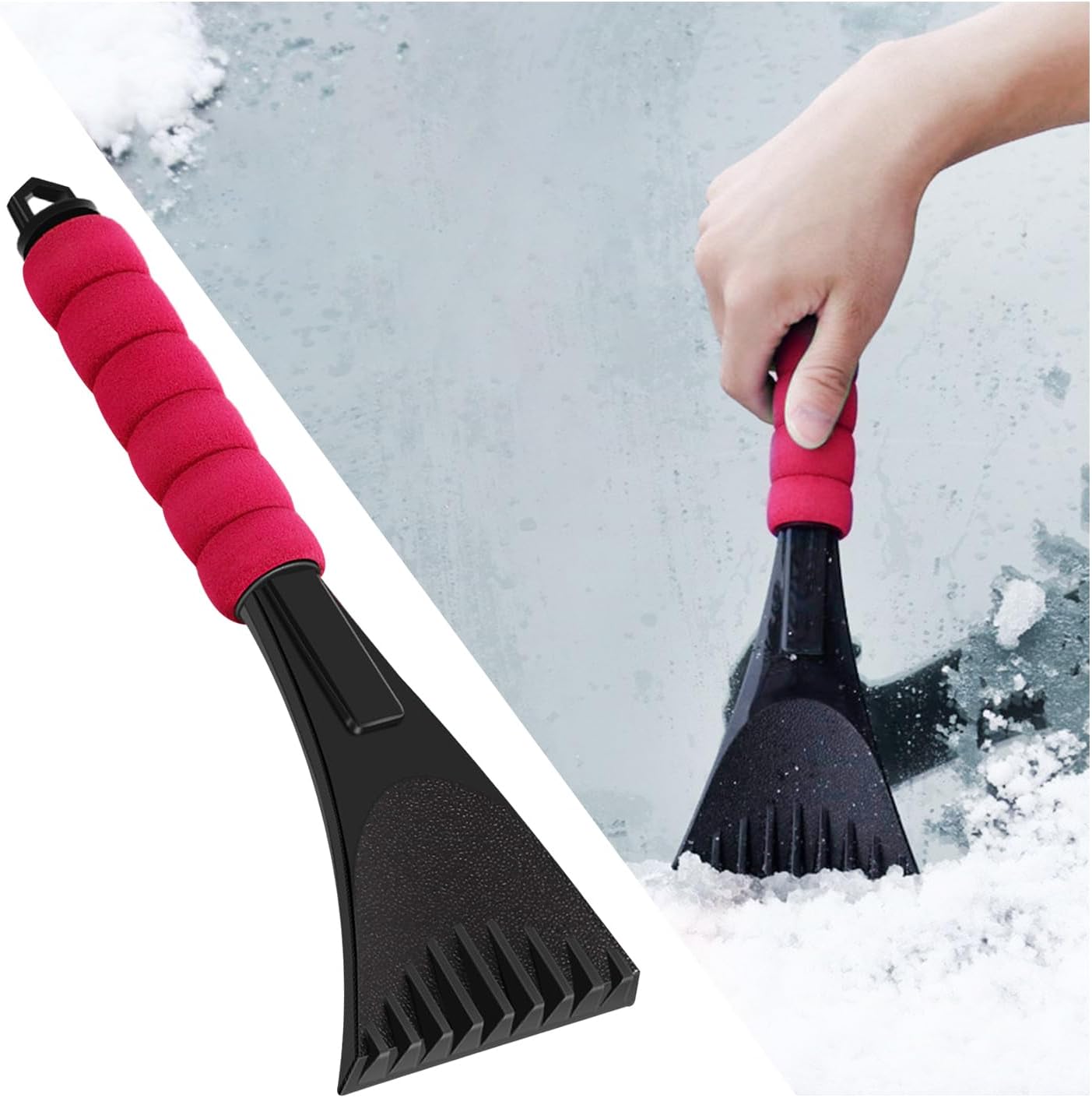 Amazon.com: 4 Pieces 10 Inch Car Ice Scrapers Frost Snow Scraper Frost ...