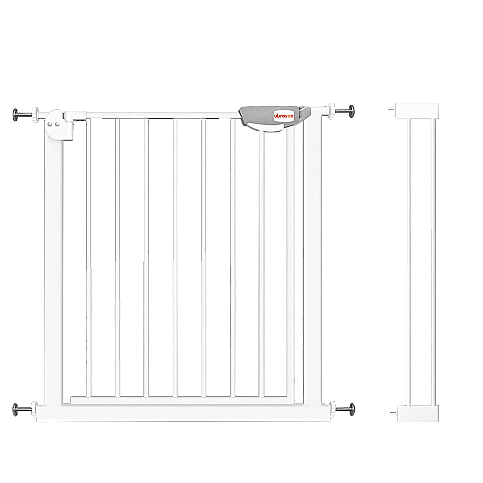UBRAVOO Baby Gate for Dogs,Height 100CM Door Safety Gate for Child 85 ...