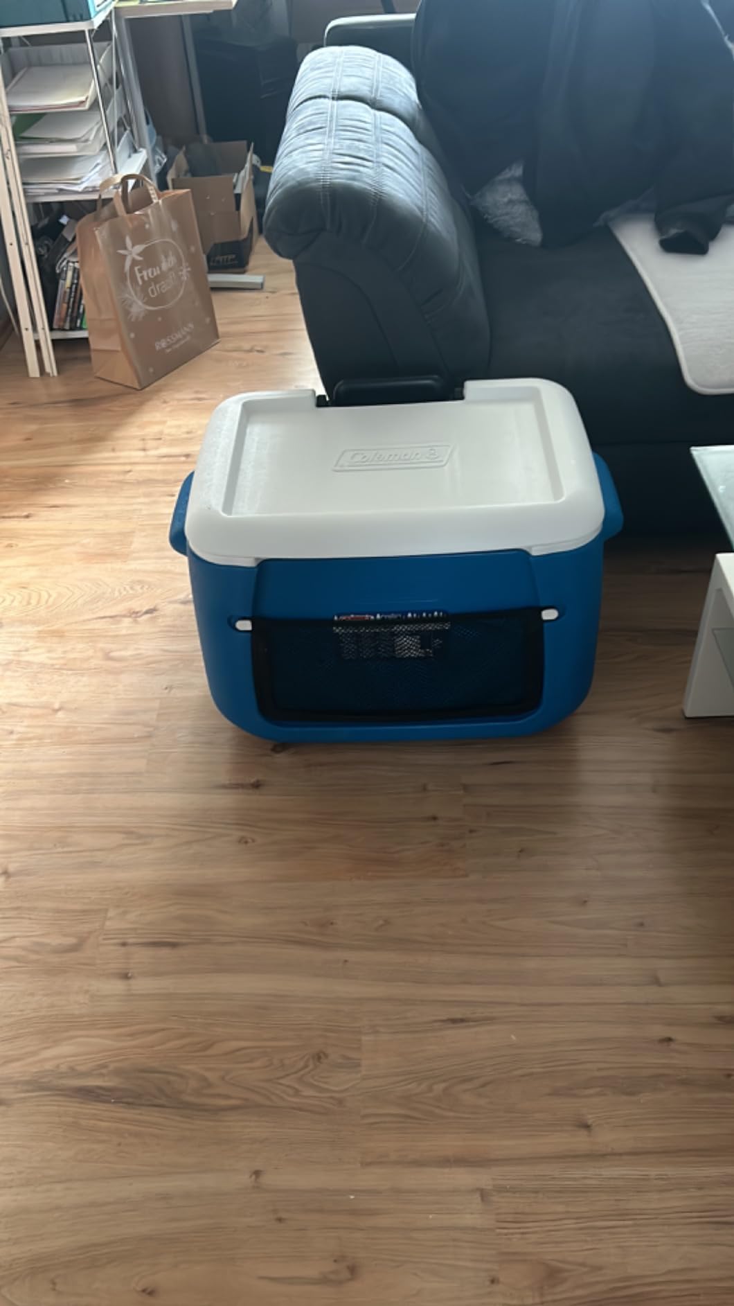 Coleman Passive Kühlbox 50 QT Poly-lite Wheeled Mesh, Thermobox 47 L ...