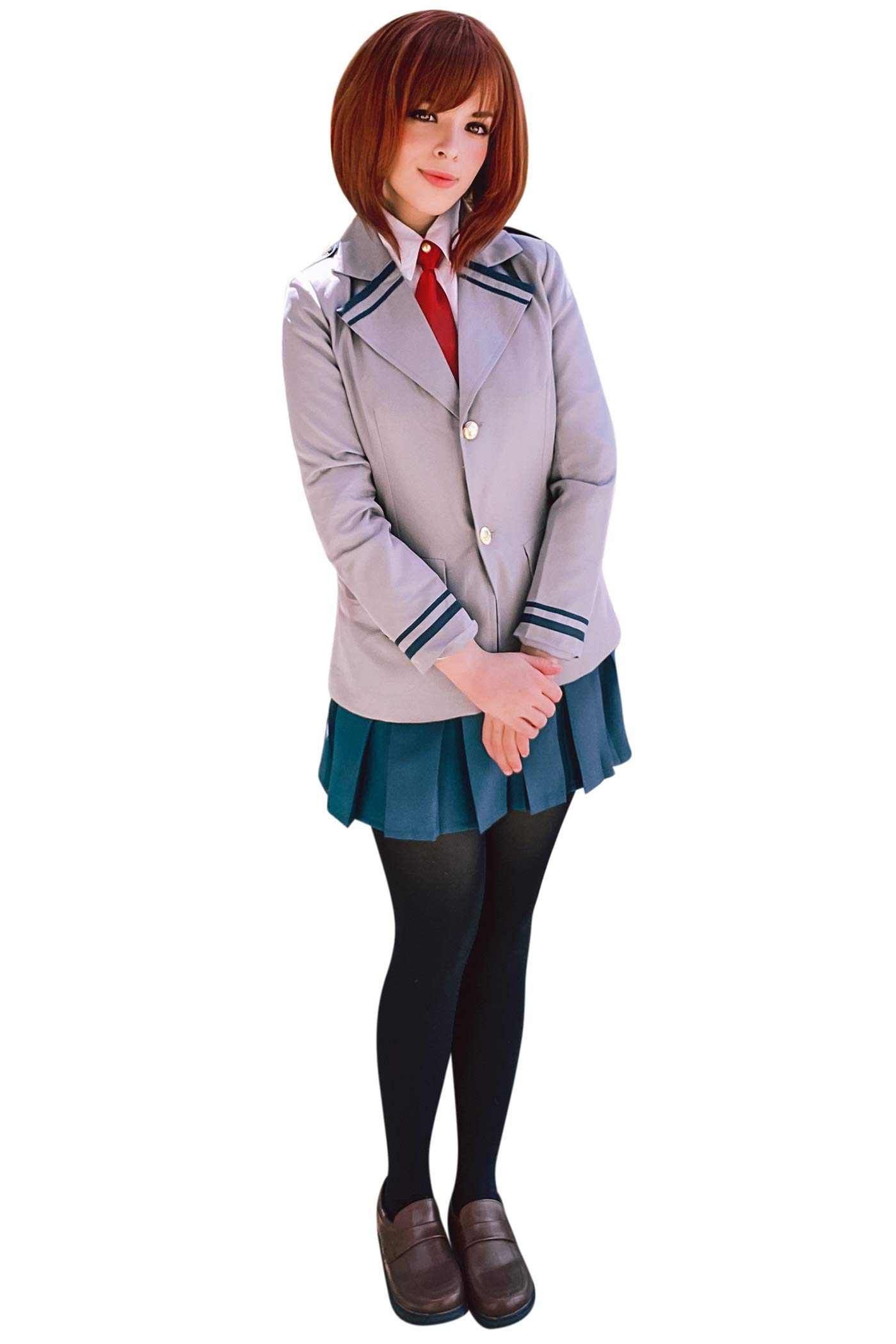 MHA Cosplay for Women Ochaco Uraraka Costume UA Uniform Froppy Jiro ...