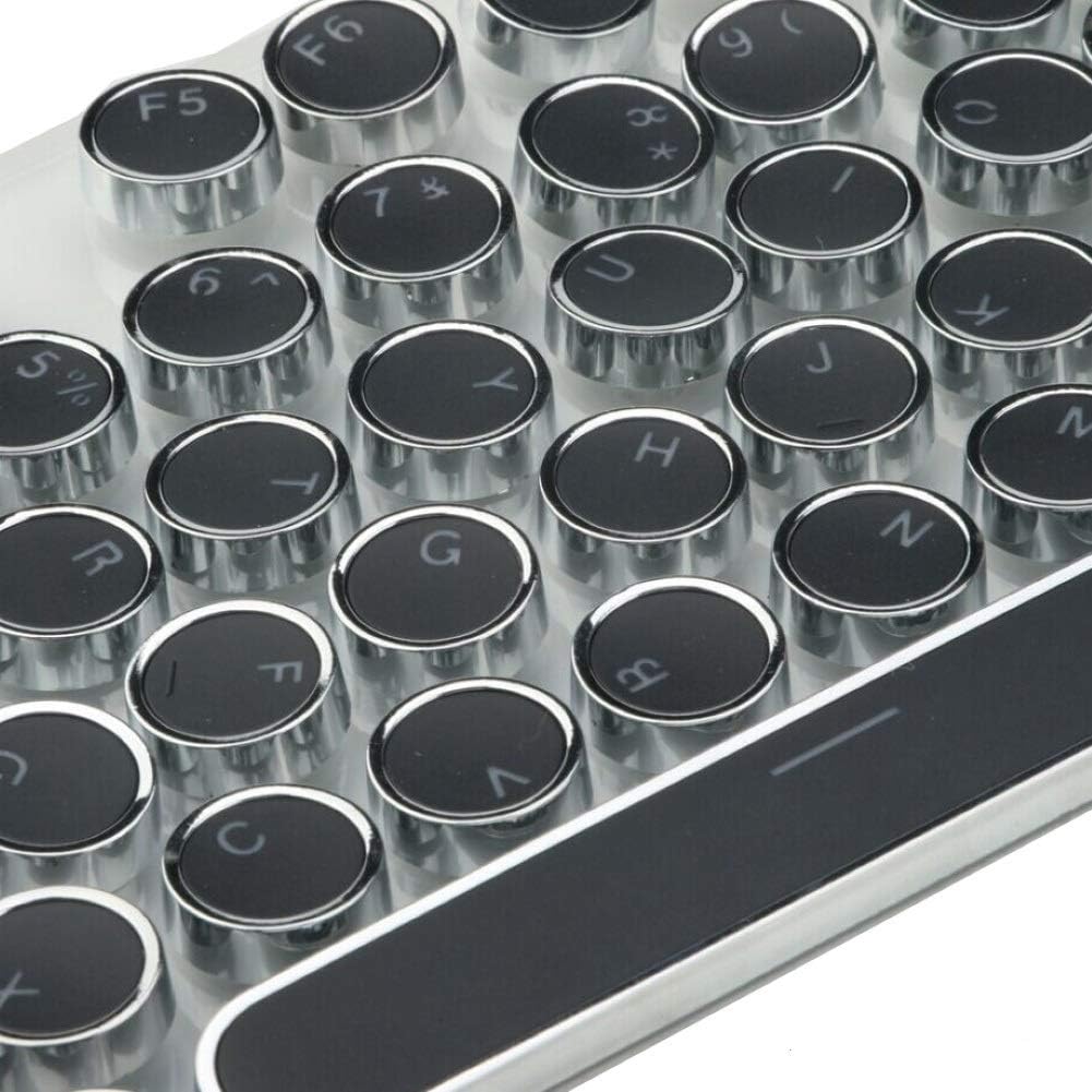 Amazon.com: Shlutesoy Keycaps - 104 Pcs/Set PBT Universal Round Key Cap ...