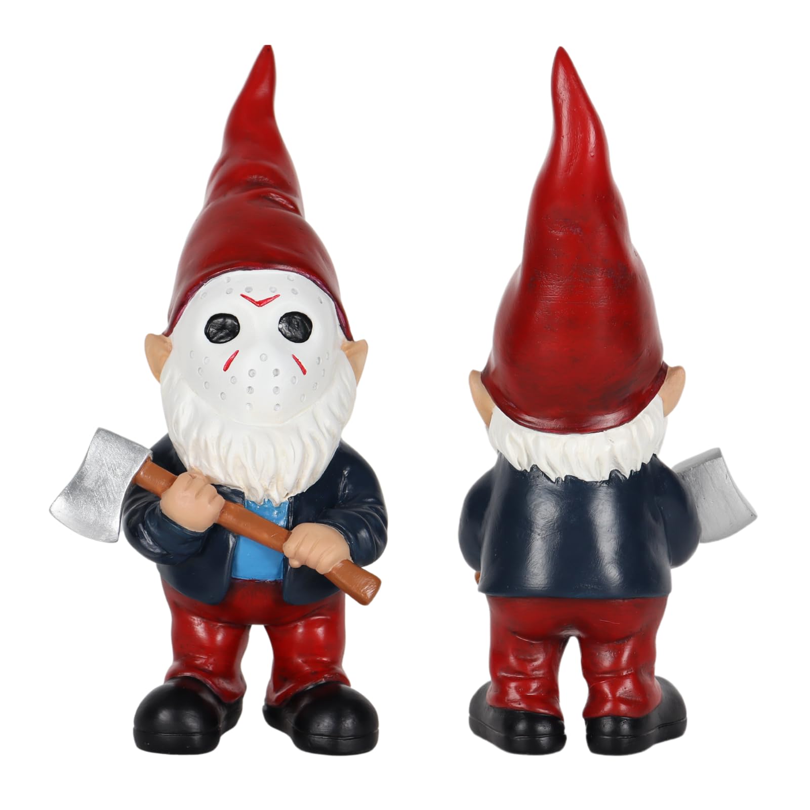 Amazon.com: GEAREDC Garden Gnomes Table Decor Statue Holding Axe for ...