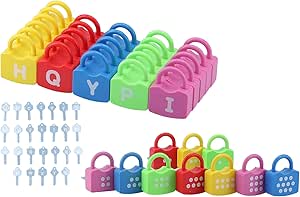 Learning Locks Alphabet Toys Educational Learning Locks Counting with ...