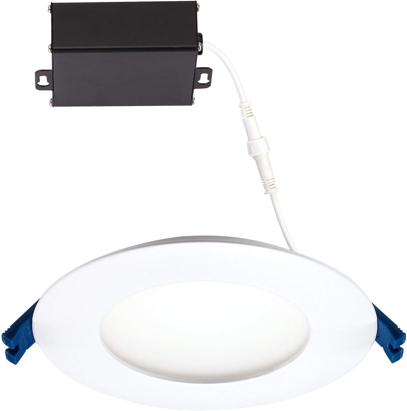 GetInLight 3 Color Dimmable Slim LED Recessed Lighting, 6 Inch ...
