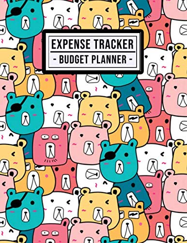 Expense Tracker: Bear Expense Tracker / Budget Planner | 8.5x11 | 52 ...