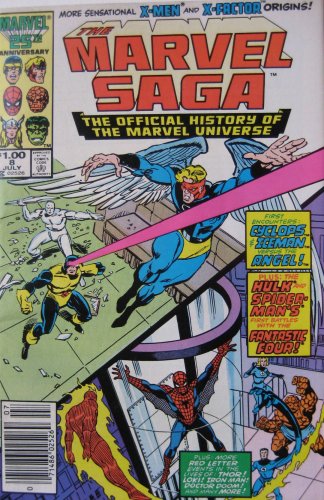 Amazon.com: THE MARVEL SAGA, THE OFFICIAL HISTORY OF THE MARVEL ...