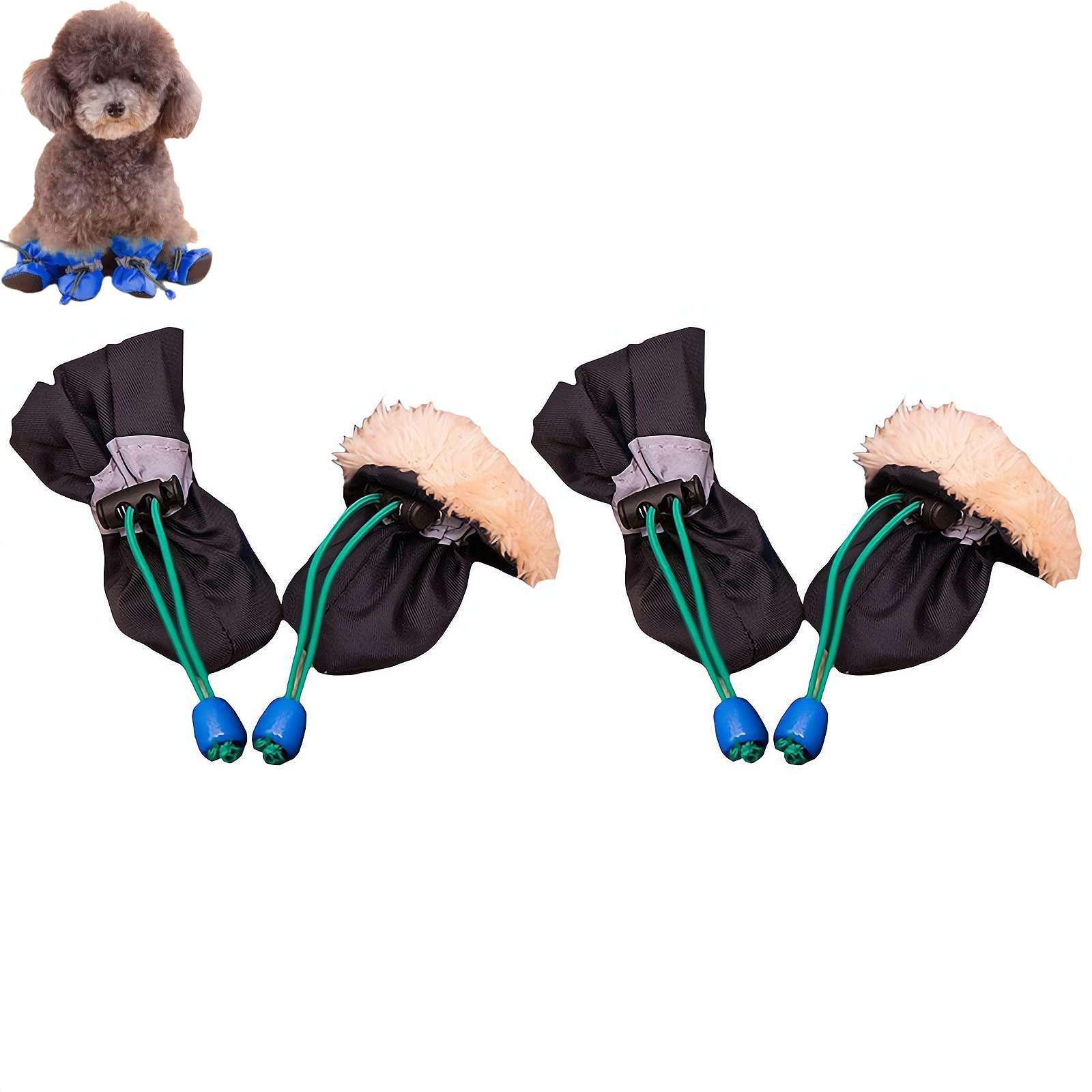 Amazon.com : Dog Boots Paw Protector,Dog Snow Boots,Anti-Slip Winter ...