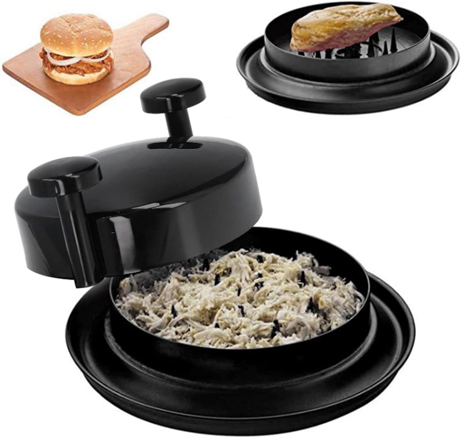 Amazon.com: Tnfeeon Chicken Tool with Handles, Manual Meat Shred ...