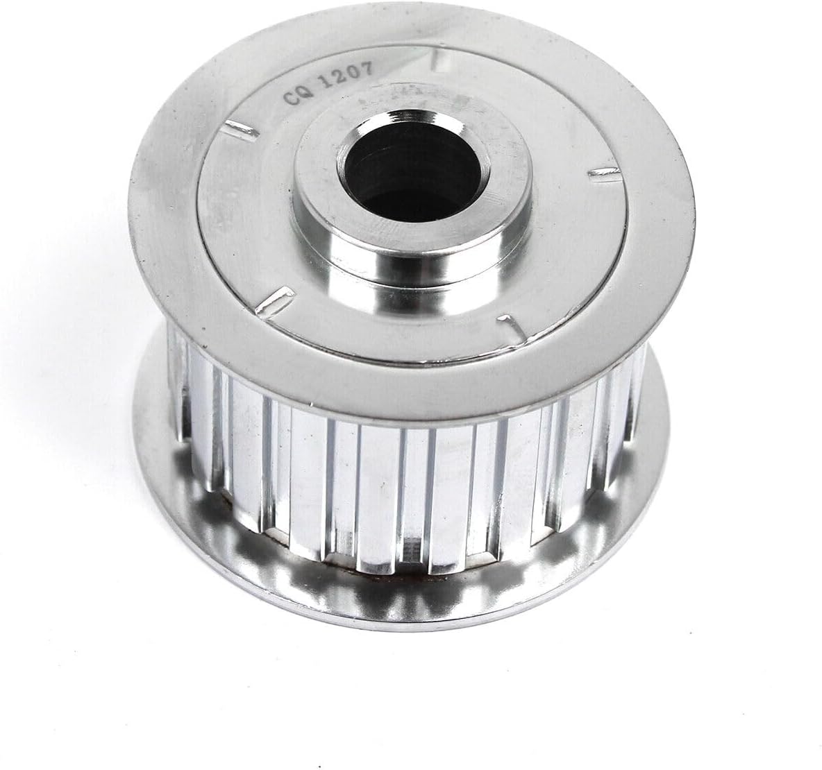 Amazon.com: Steel Gilmer Drive Alternator Pulley Only Chrome : Automotive