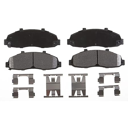 Amazon.com: ACDelco Silver 14D953CH Ceramic Front Disc Brake Pad Set ...