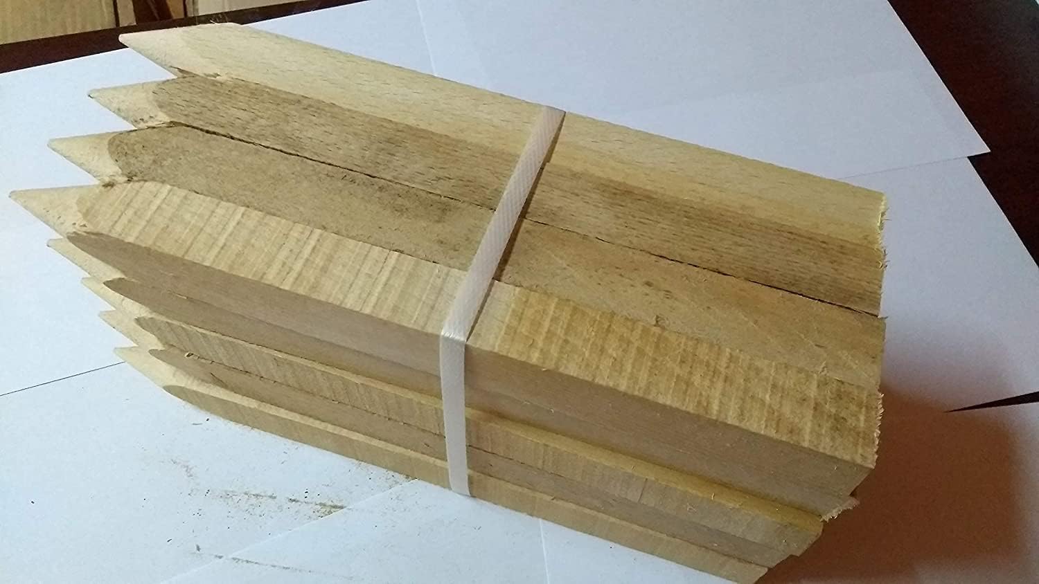 Gardenero 20 Pack 12” (300mm) SITE PEGS Wooden Stakes Posts PEGS Garden ...