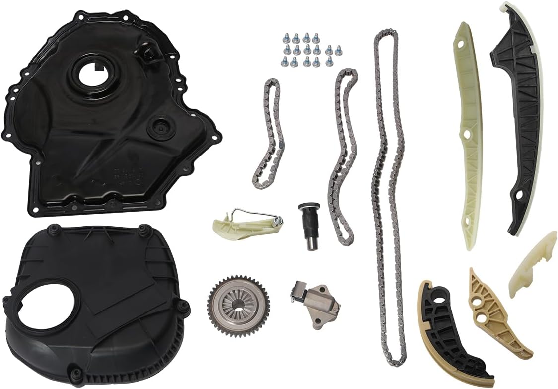 Amazon.com: EA888 Engine Timing Chain Kit Timing Cover Camshaft ...