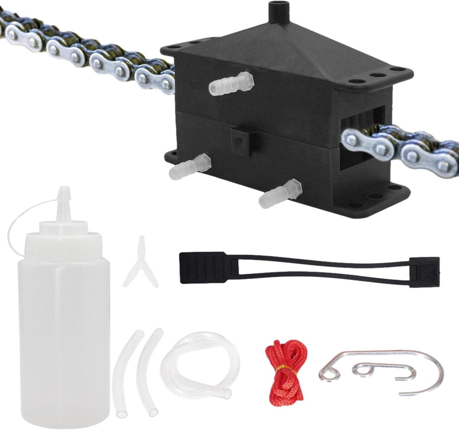 Visiblurry Chain Cleaner Motorcycle Cable Lube Tool Chain Cleaning ...