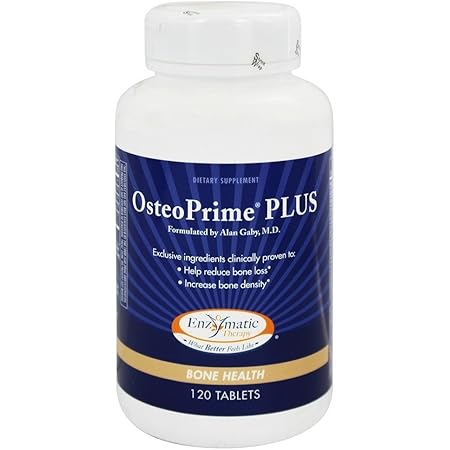 Enzymatic Therapy Nature's Way OsteoPrime PLUS Calcium & Magnesium, 120 ...