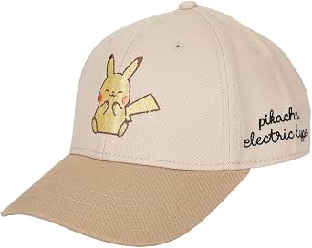 Amazon.com: Pokémon Pikachu Electric Type White & Tan Traditional ...