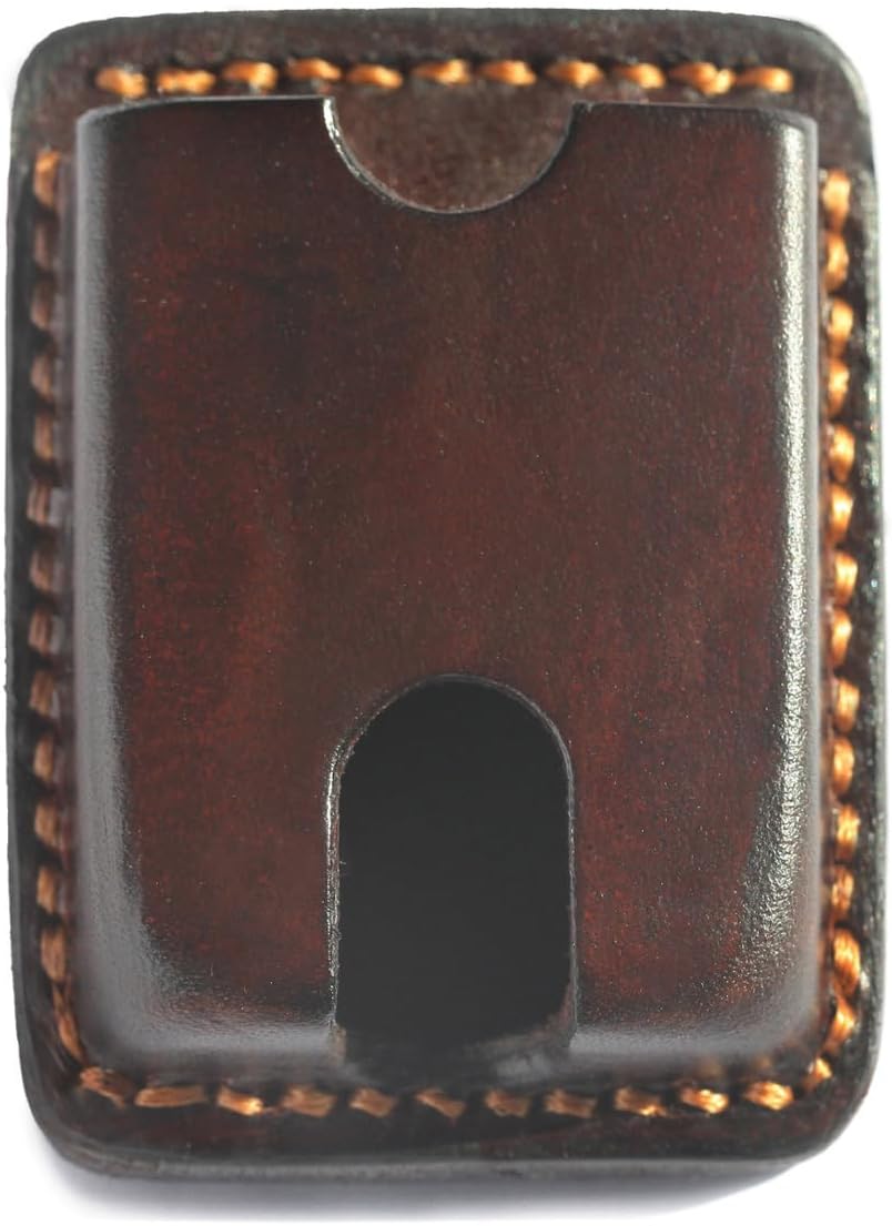Amazon.com: GUCAIBU Simple Lighter Leather case Lighter Bag;Lighter ...