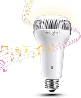 Sengled Smart Bulb E27 Base with JBL Bluetooth Speakers, App Controlled ...