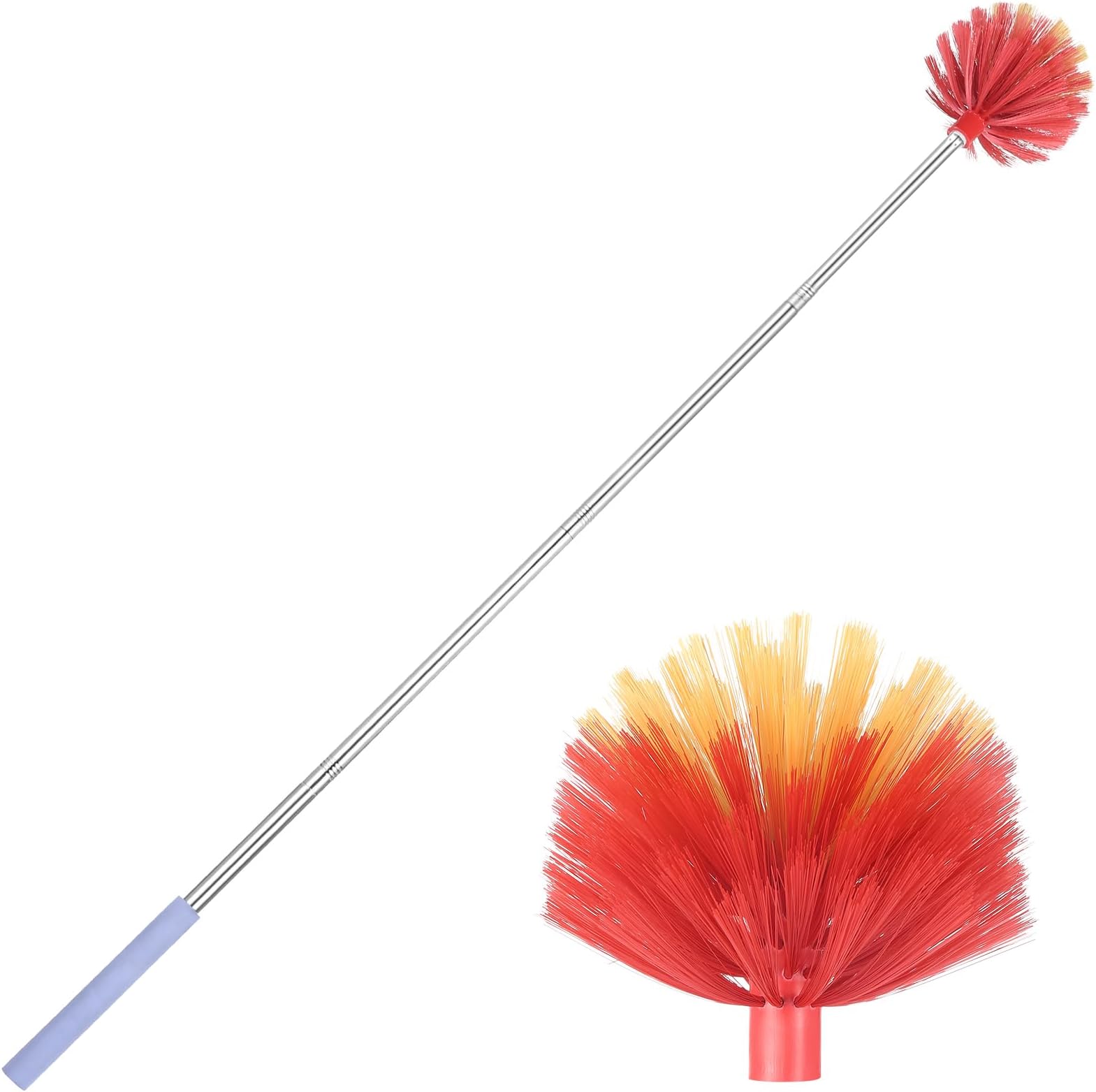 Amazon.com: Cobweb Duster with Extension Pole, Featuring Medium Stiff ...