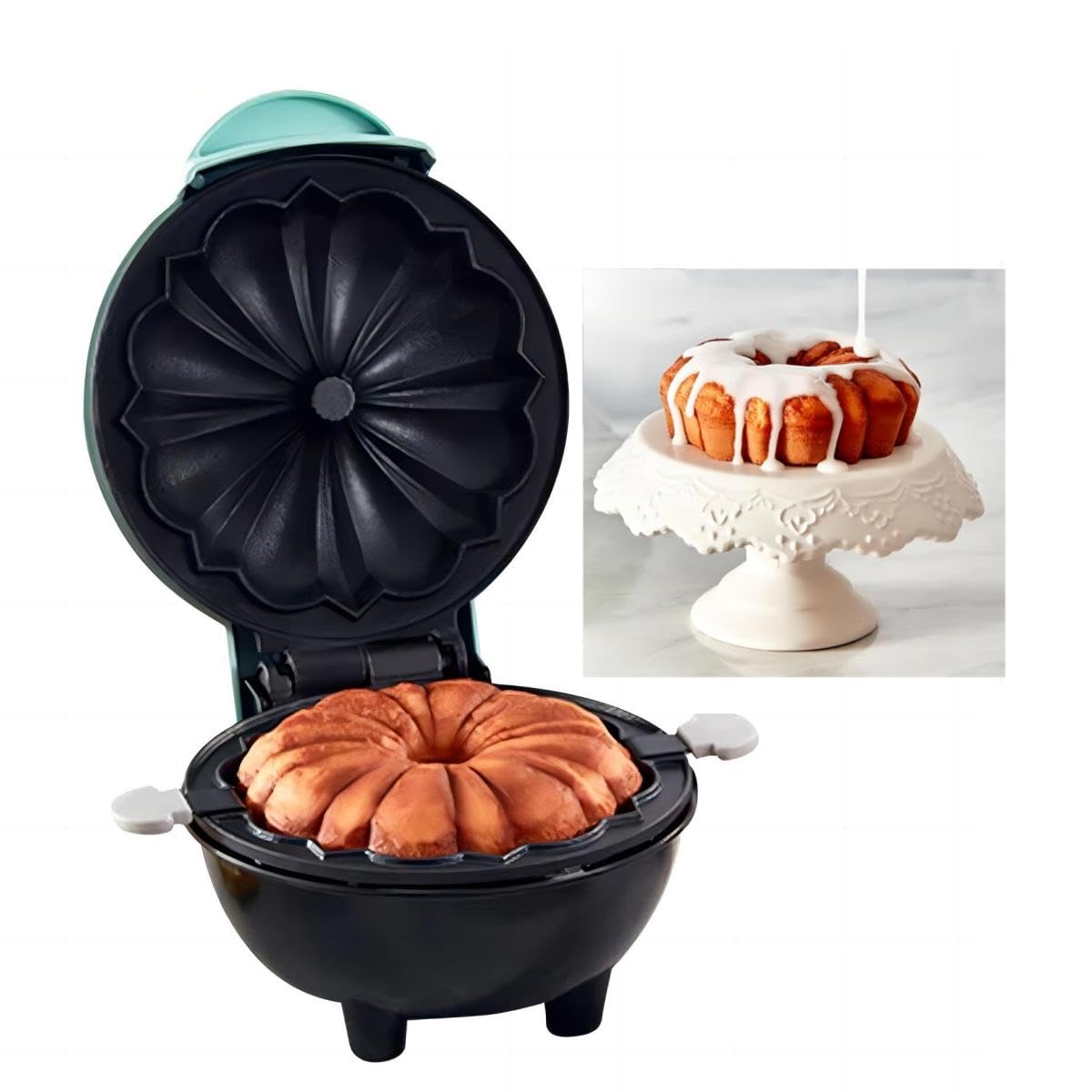 Amazon.com: Cake Maker Lava Cake Maker Mini Donut Maker Waffle Maker ...