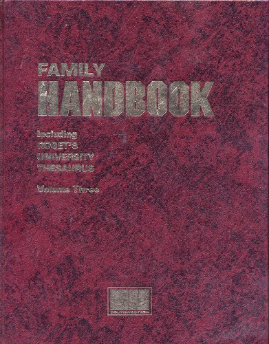 Family Handbook: Volume 3: Gorton Carruth: Amazon.com: Books