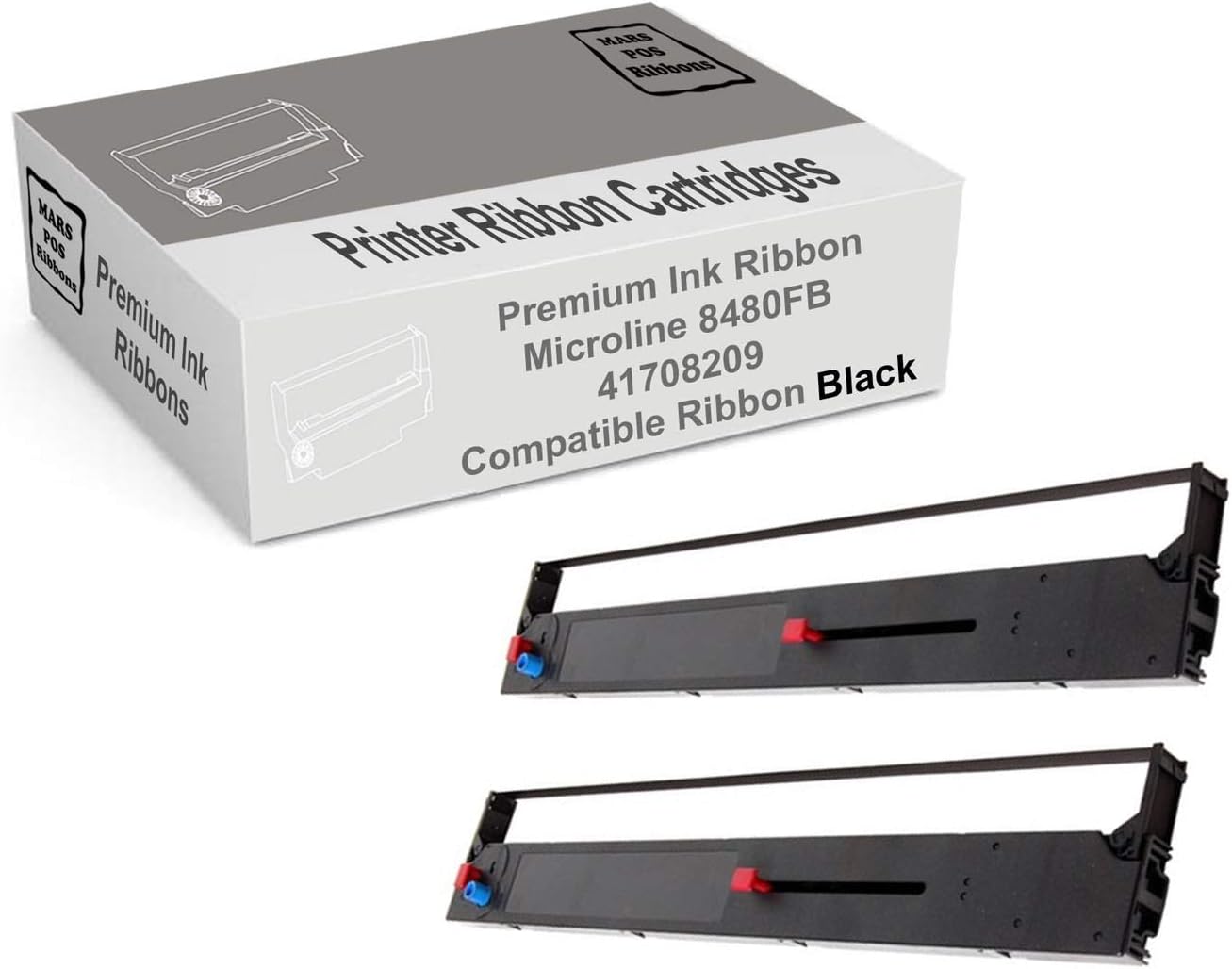 Amazon.com: MARS POS Ribbons Compatible with Okidata Microline 8480 ...