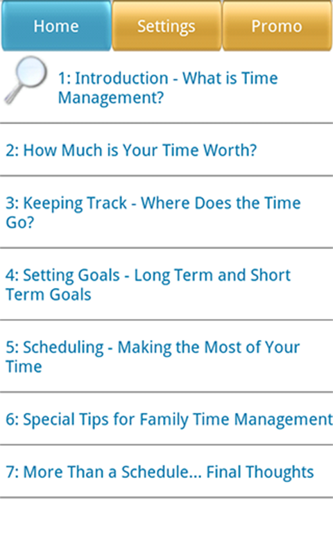 Time Management - Making Your Time Count - App on Amazon Appstore