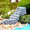 Amazon.com: Jinshining Curved Stone Steps Miniature Fairy Garden ...
