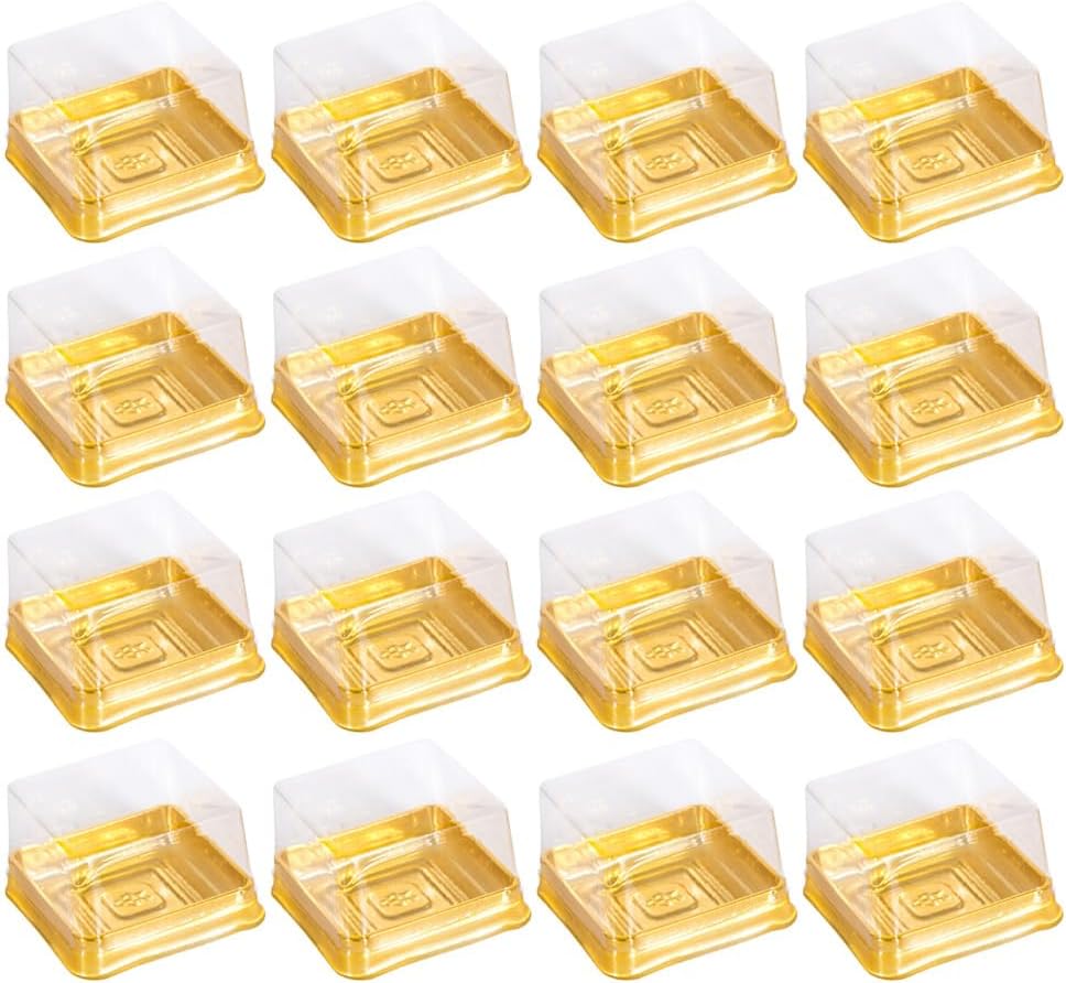 Amazon.com: DOITOOL 100Pcs Mini Cupcake Containers,3inch /7.8 cm ...