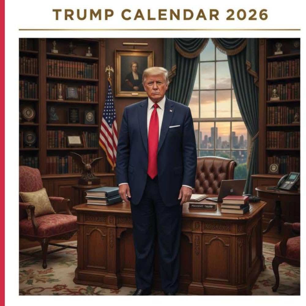 Amazon.com: Trump calendar 2026: azas, EDITH: Books