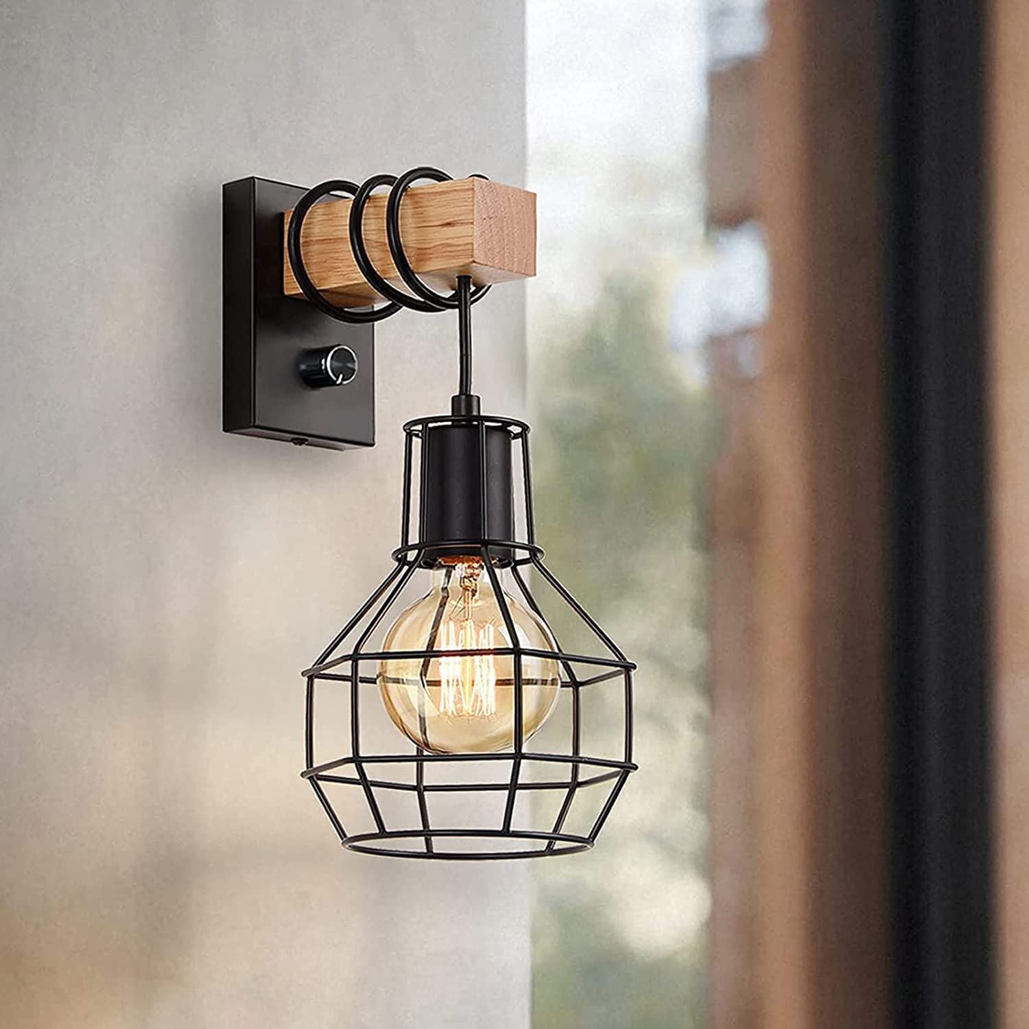 Wall Lighting Fixtures Rustic Copper Wire Windham Alabaster Pendant