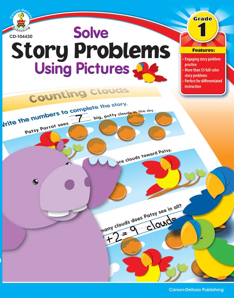 Solve Story Problems Using Pictures, Grade 1: Owen, Melissa J ...