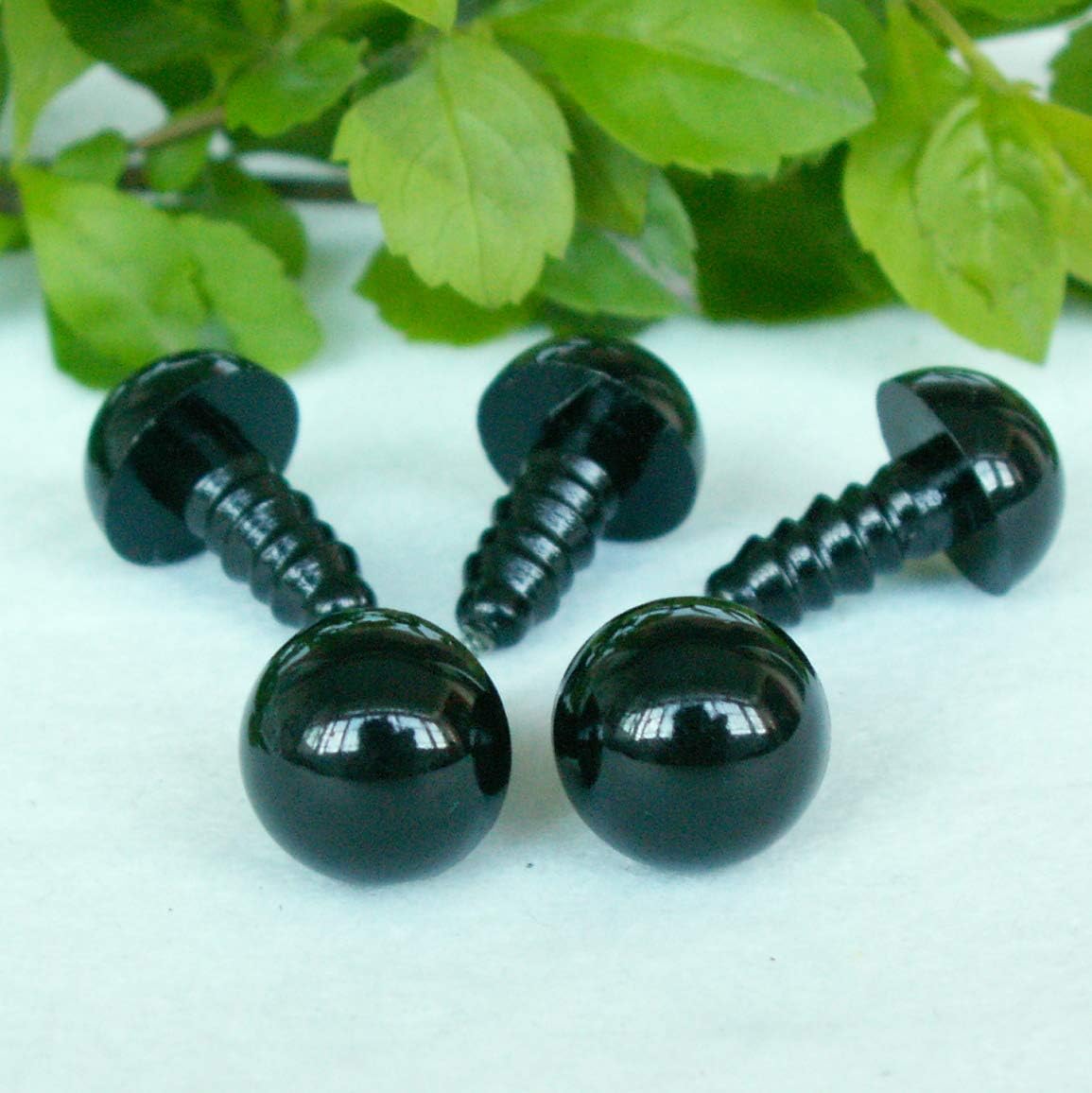 Amazon.com: 9mm Black Safety Eyes/Plastic Eyes - 30 Pairs : Arts ...