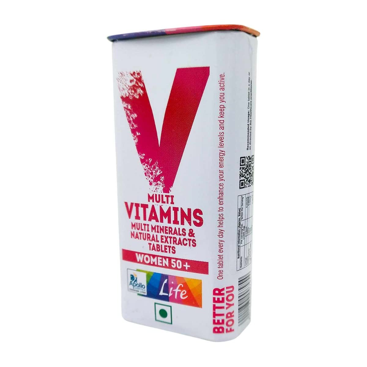Apollo Life 50+ Women Multi Vitamin, 30 Tablets : Amazon.in: Health ...