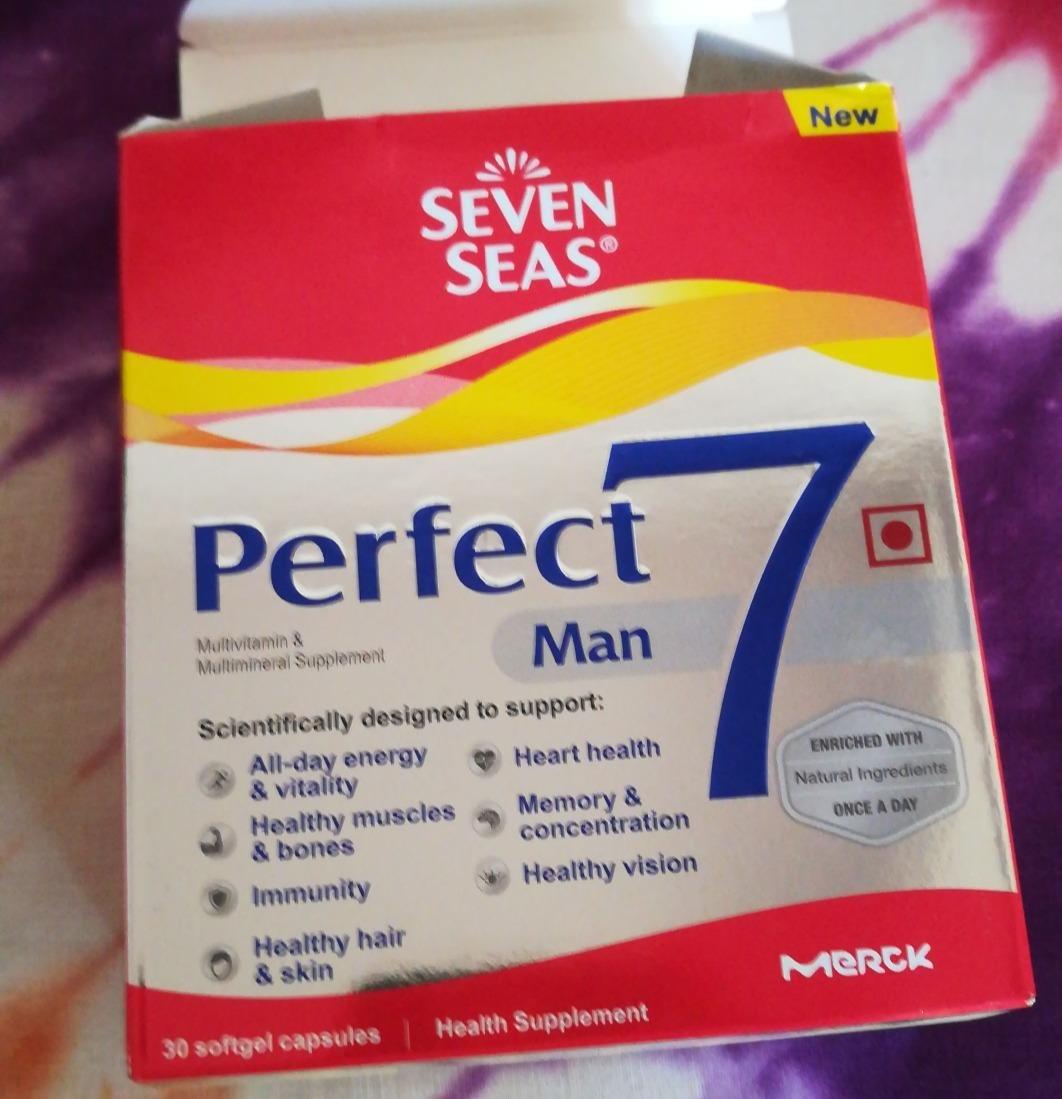 Seven Seas Perfect7 Man - Multivitamin & Multimineral Supplement - Pack ...