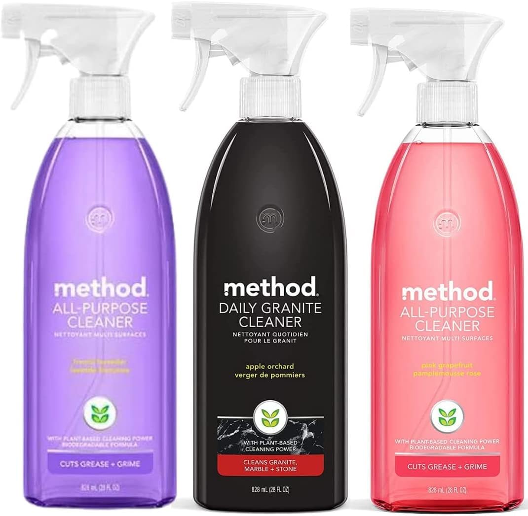 Amazon.com: Method Cleaner Sprays - Multi-Surface Cleaners variety Pack ...