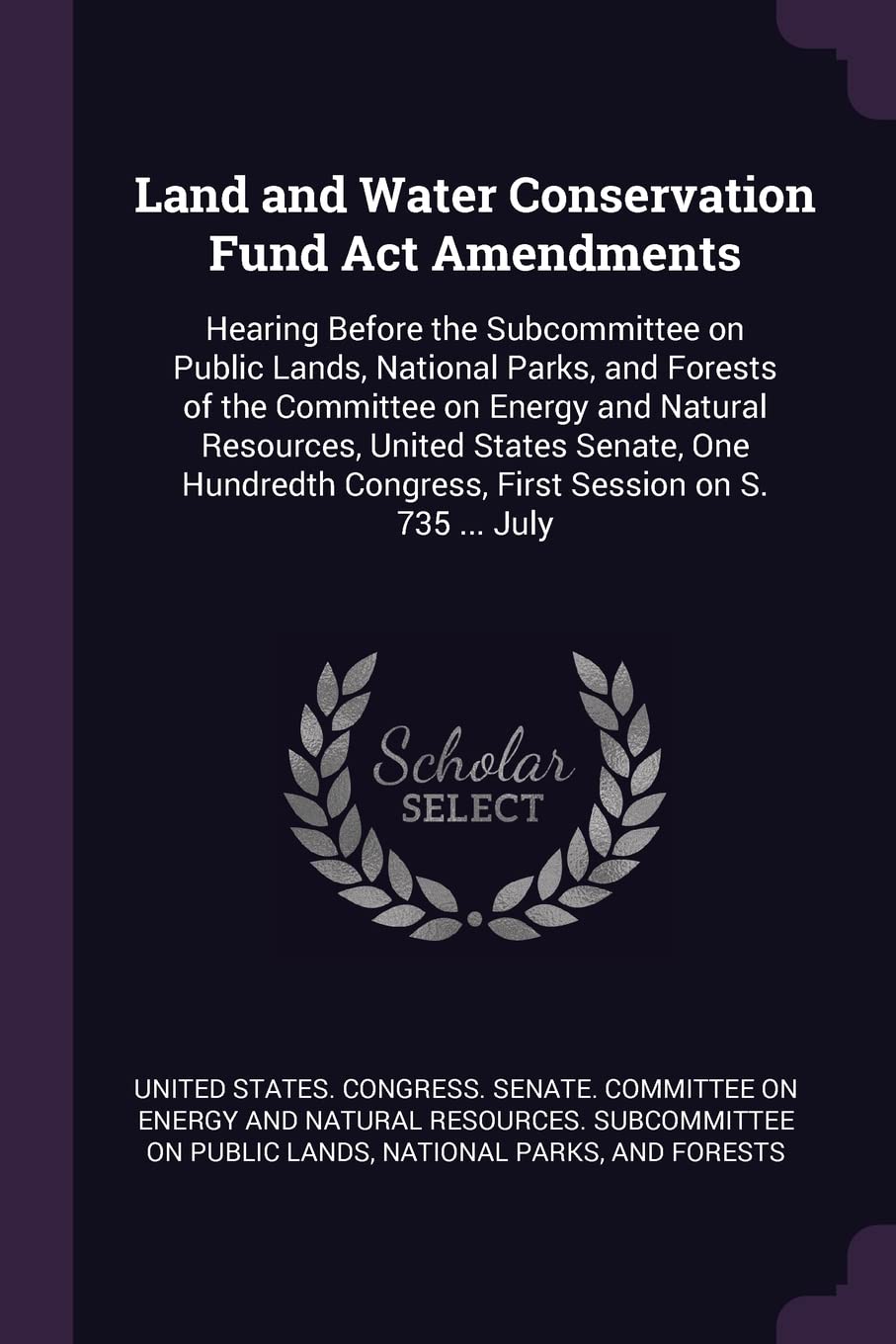 Land Water Conservation Fund Act