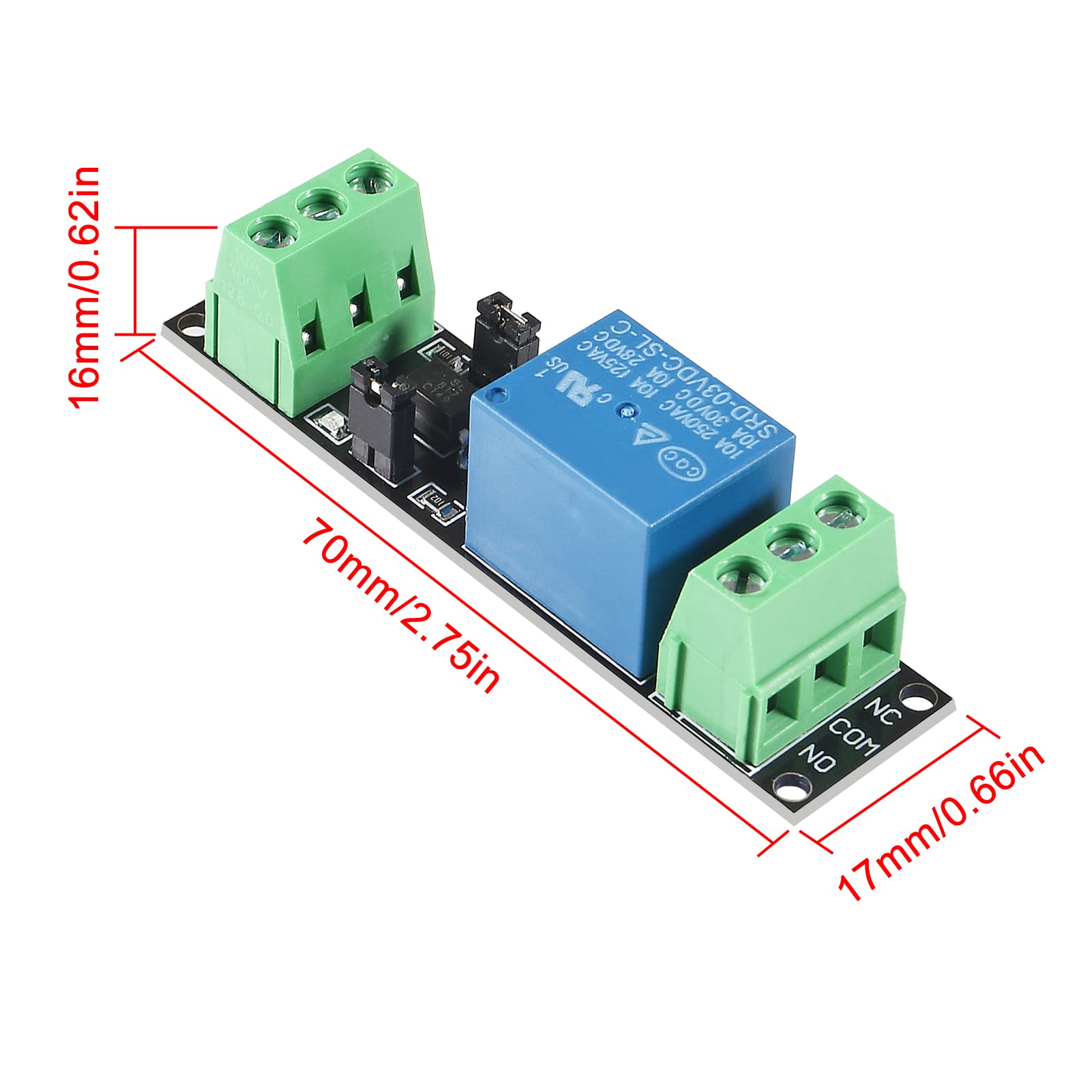 Snapklik.com : 12Pcs 1 Channel Optocoupler Relay High Level Driver ...