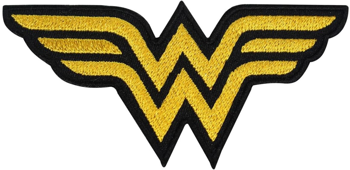 Amazon.com: Wonder Woman Embroidered Iron on Patch Superhero Logo