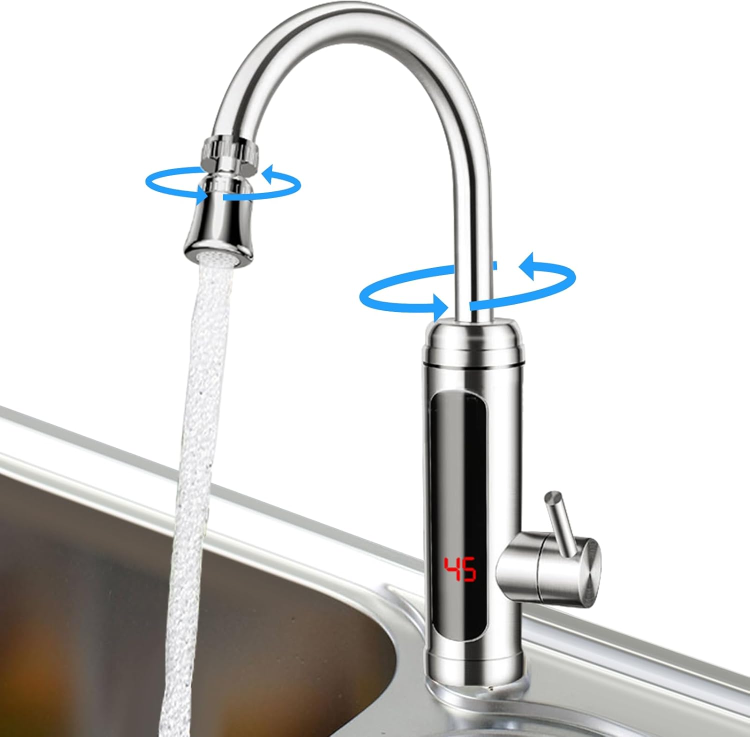 Electric Tap with Instantaneous Water Heater 230 V, Instantaneous Water ...