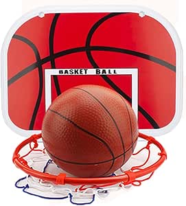 Amazon.com : Basketball Hoop Set Indoor, Mini Over The Door Hoop Set ...