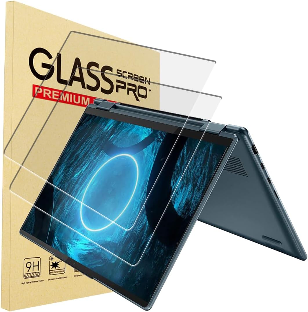 Amazon.com: YINOVEEN 2 Pack 14 inch Tempered Glass Screen Protector for ...