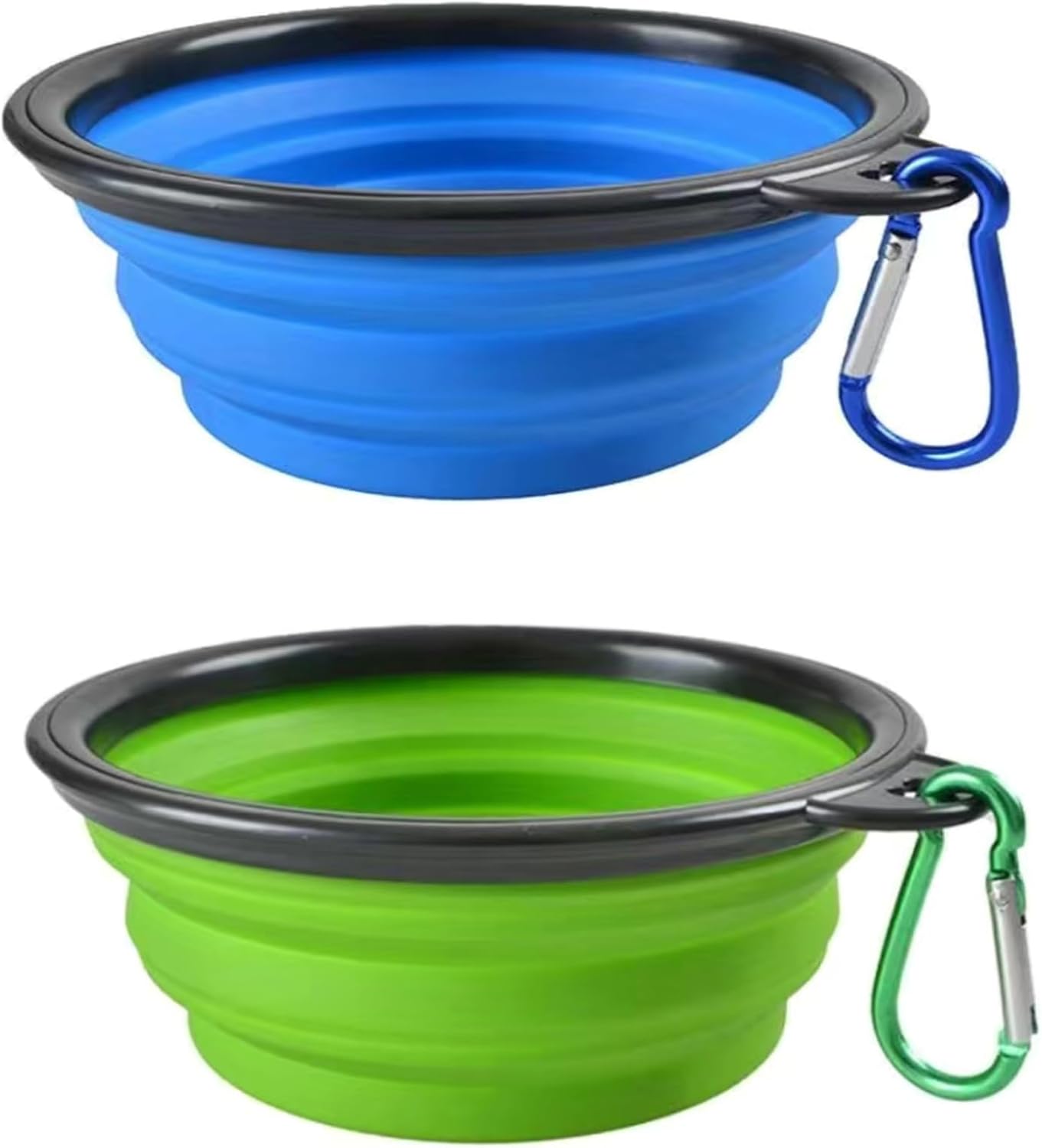 Collapsible Dog Bowl,Travel Dog Bowl,2 Pack Dog Collapsible Bowl Large ...