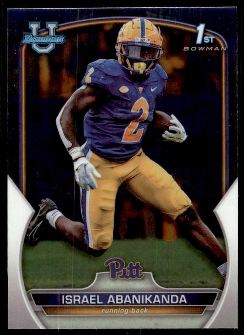 Amazon.com: 2022 Bowman Chrome University #95 Israel Abanikanda ...