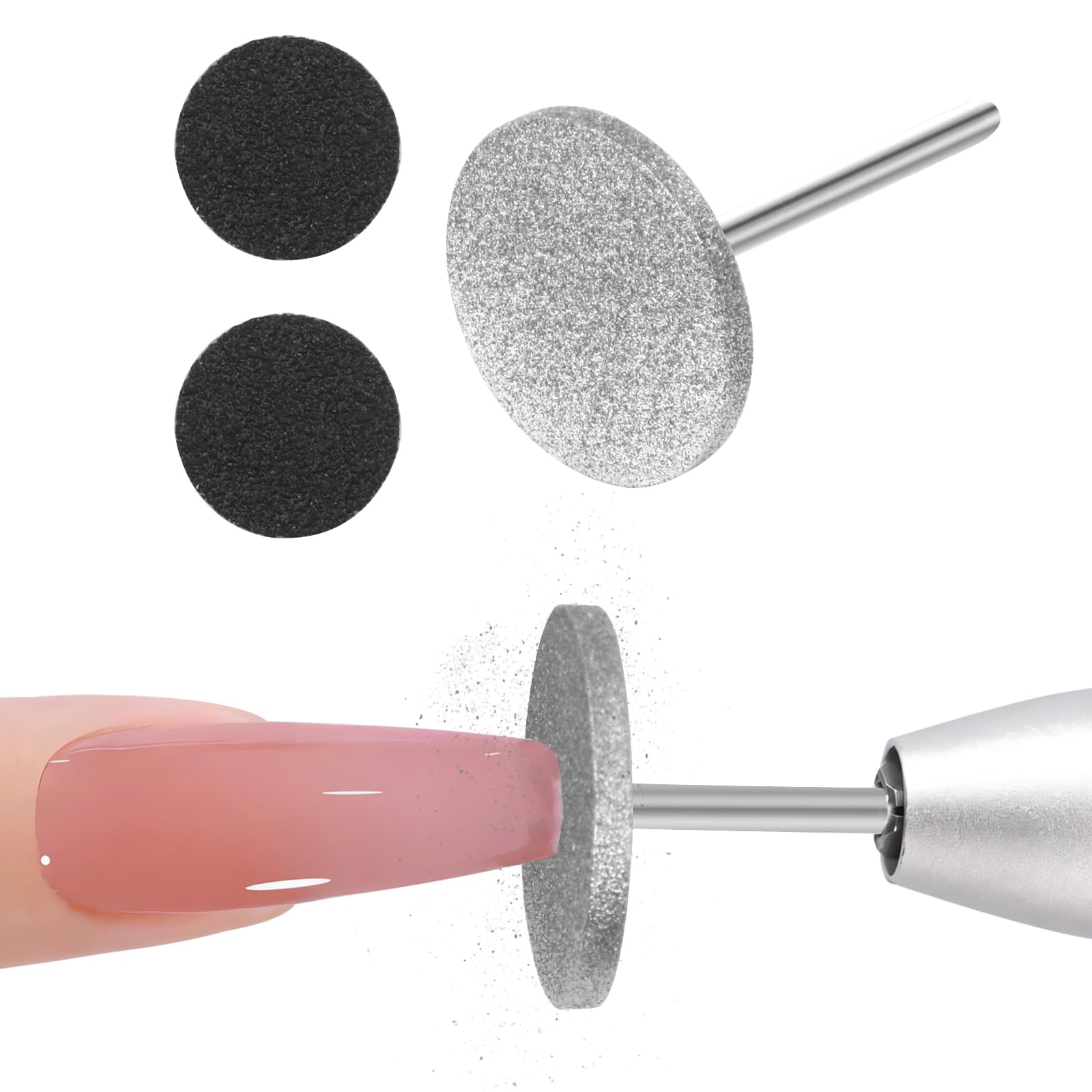 Snapklik.com : Sanding Disc Nail Drill Bits,Diamond Carbide Nail Drill ...