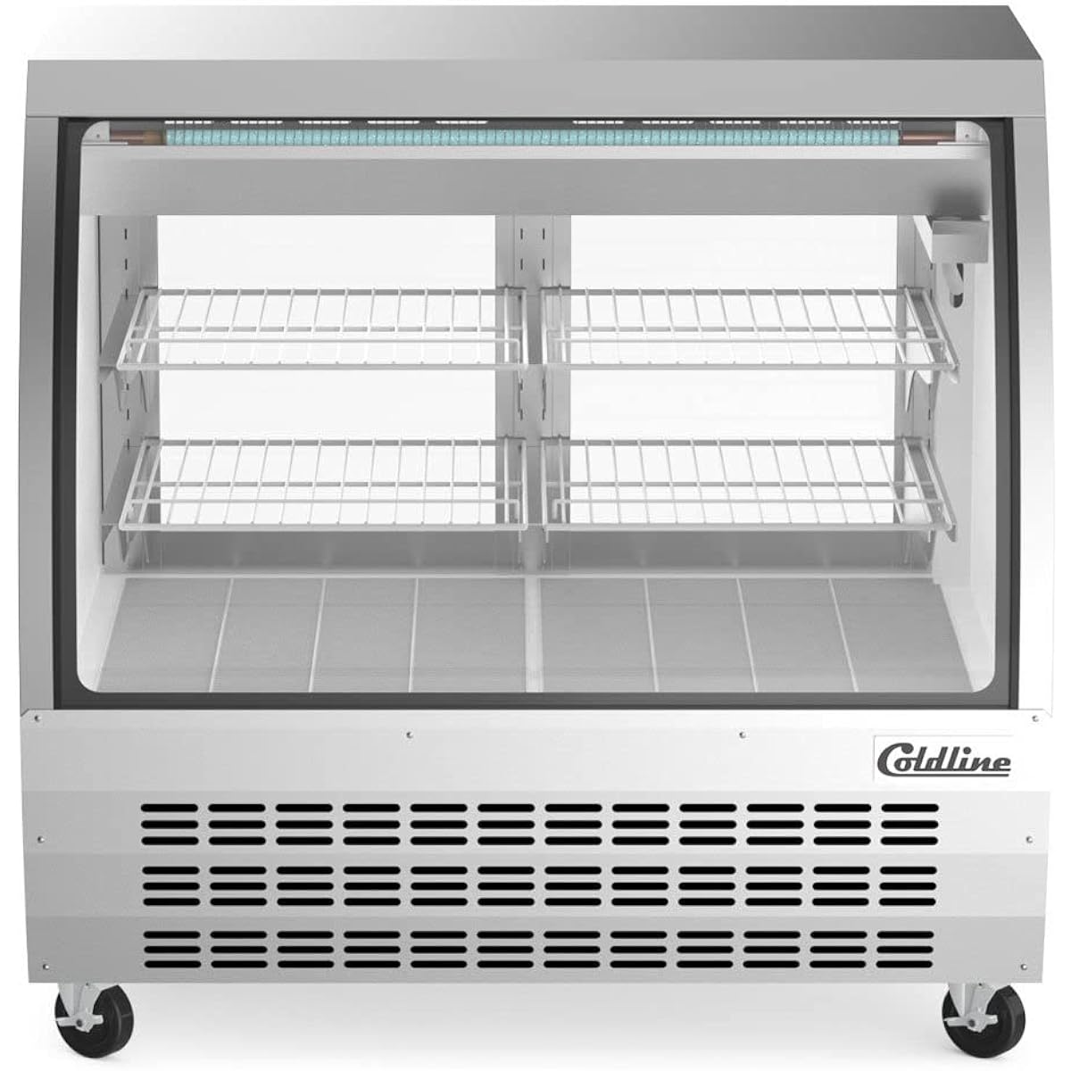 $90/mo - Finance Coldline DC48-SS 48" Refrigerated Curved Glass Deli ...