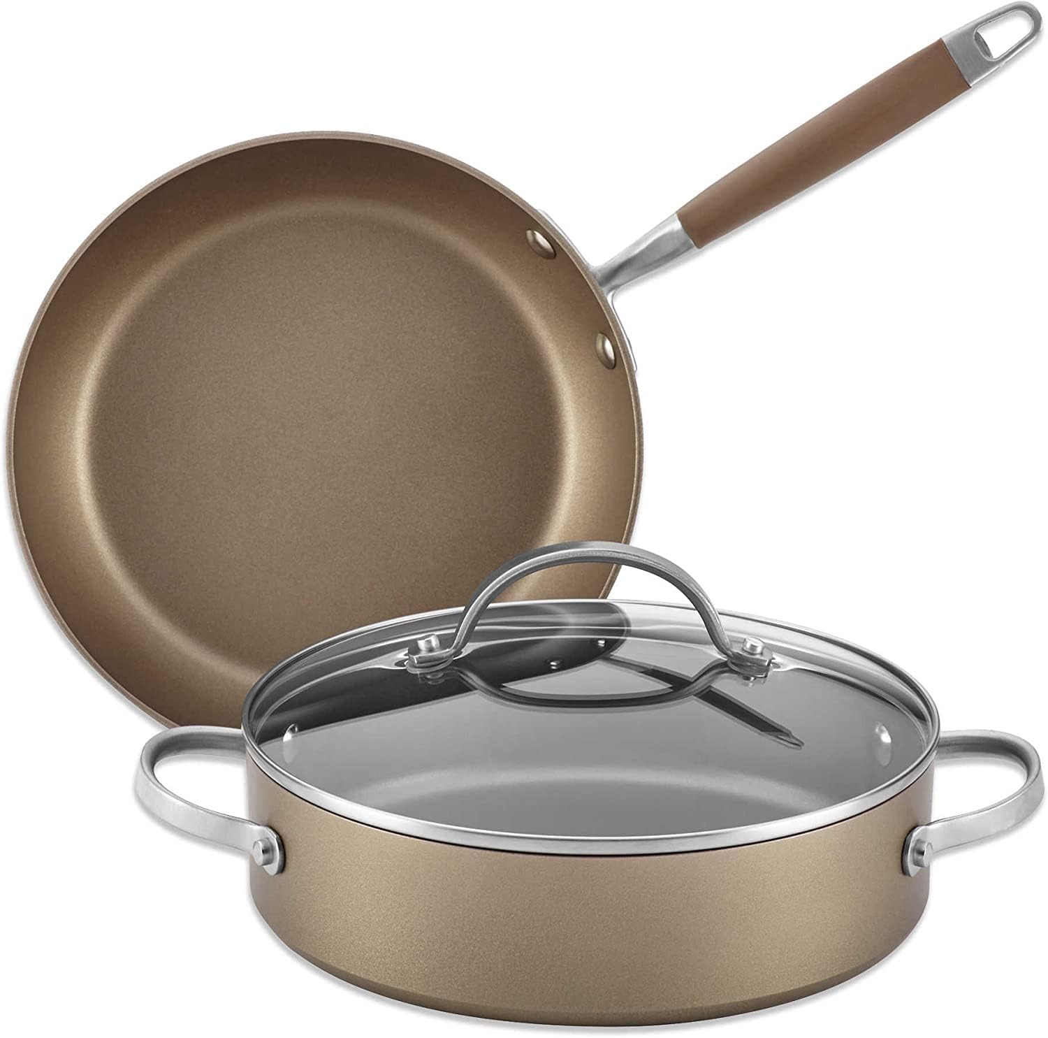 Amazon.com: 3-Piece Cookware Set Umber: Home & Kitchen