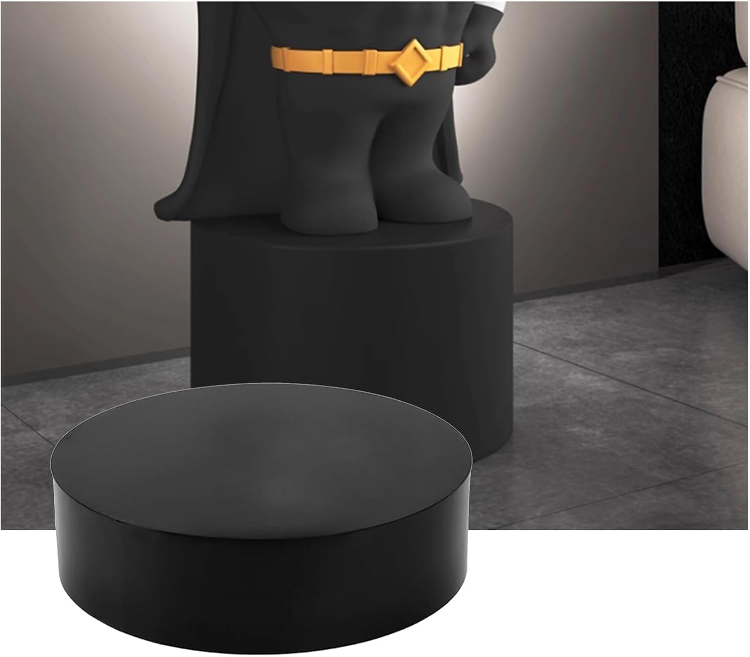 Amazon.com: GOCHUSX Round Cylinder Pedestal, Clothing Store Model ...