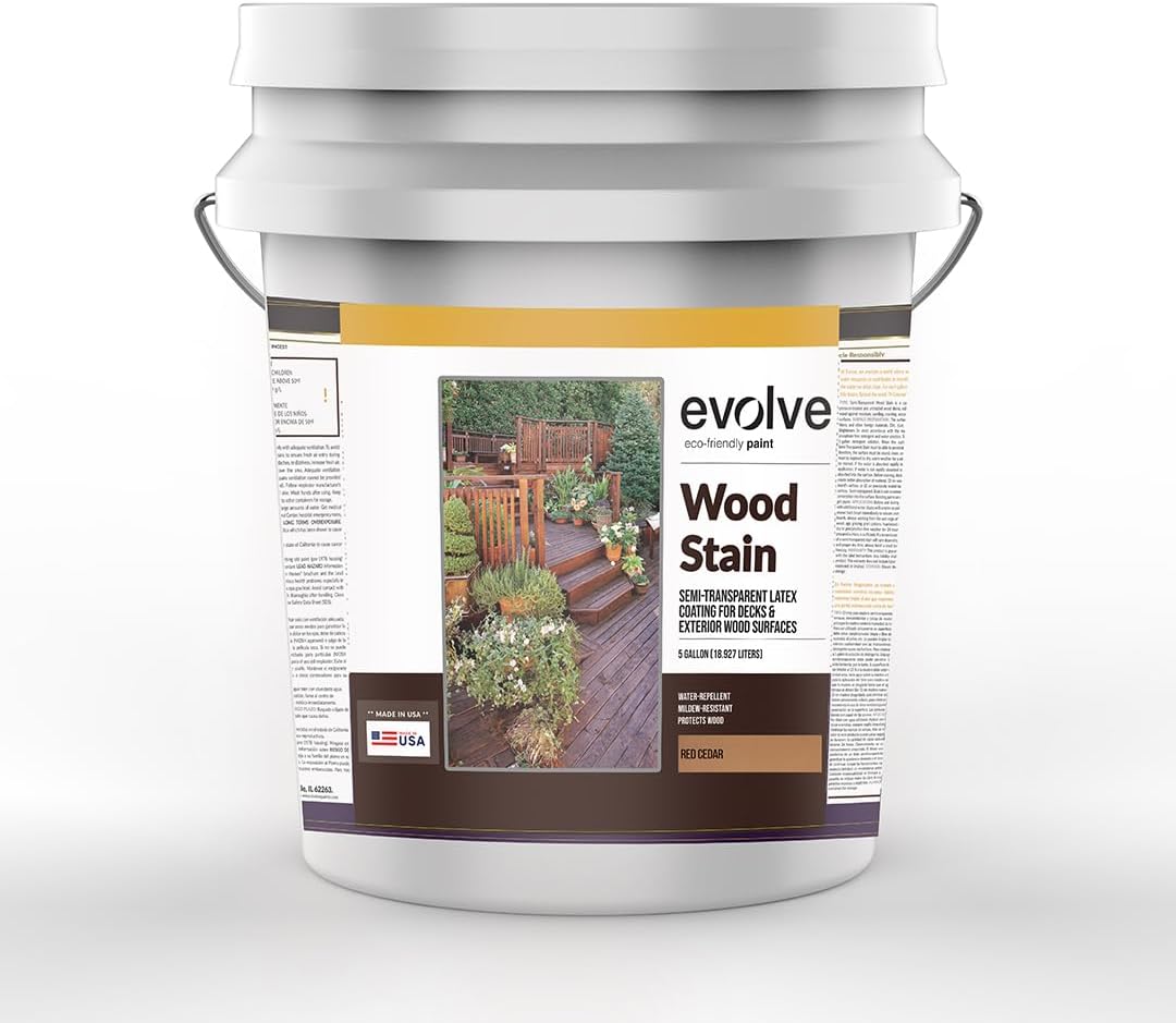 Preserva Wood Transparent Matte Redwood Oil-Based Oil-Based Stain and ...