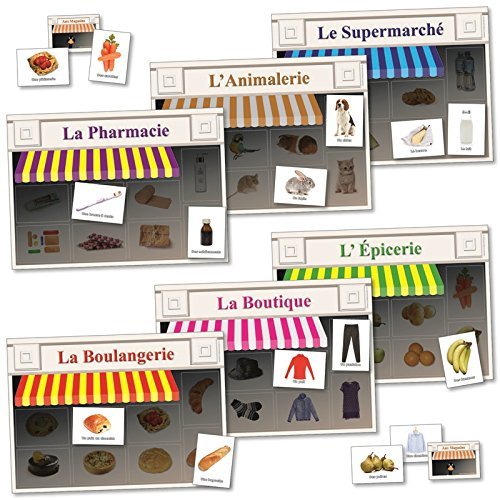 Wildgoose Education FR2223 French Shopping Game – BigaMart