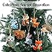 Amazon.com: 8 Pieces My Forest Friends Christmas Ornament Set Animals ...